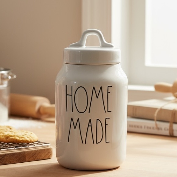 Rae Dunn | Kitchen | Rae Dunn Home Made Canister Nwt | Poshmark